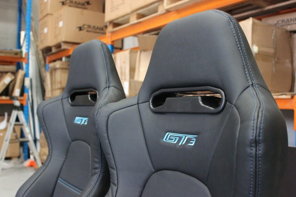 2 x Crank Motorsport GT3 Ultra hard wearing PVC Vinyl. Car Racing Sport ...