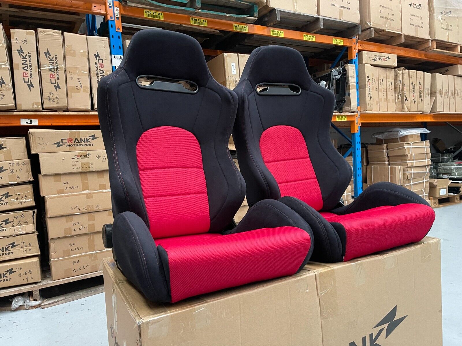 2x Crank Subaru WRX VA 2015-on , Seat adapter rail suit BRIDE RECARO ...