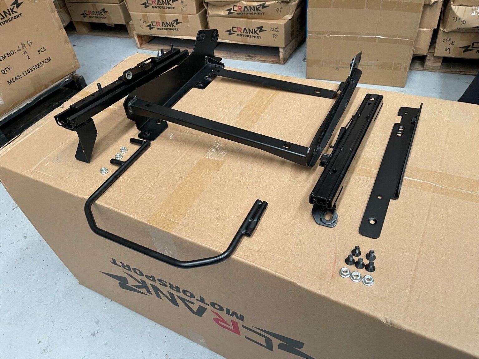 2x Crank Motorsport R35 GTR superlow rail Pair suit Recaro CS Nismo ...