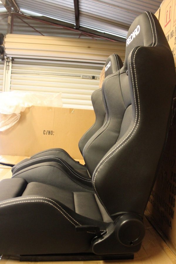 2 x SR5 Ultra hard wearing PVC. Recaro style Car Racing Sport seats ...