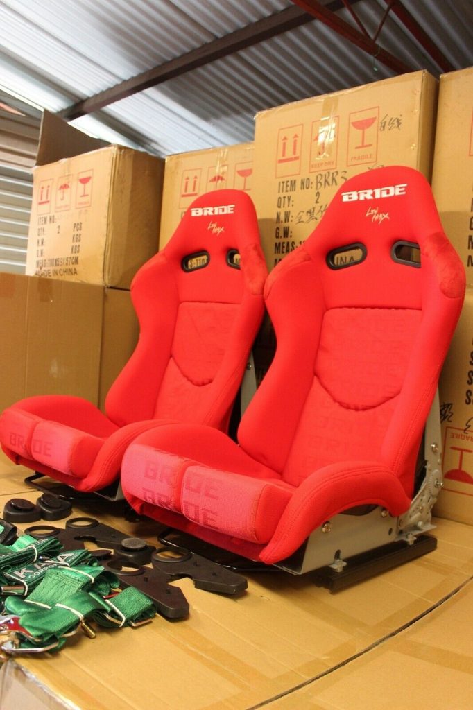 2x Bride Stradia Red Fiberglass Racing Seats – ADR Approved, AU Stock ...