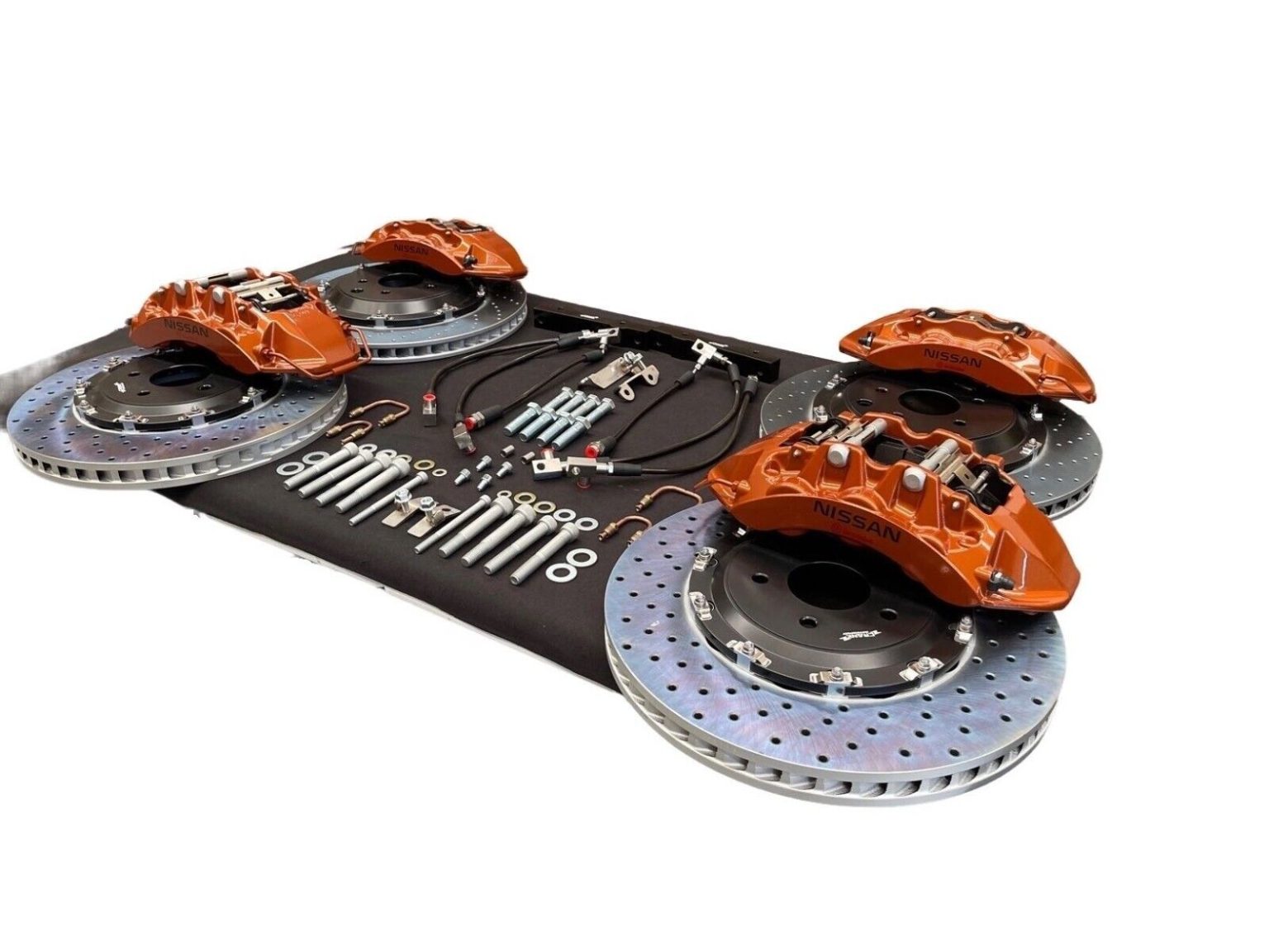 R35 GTR Brake Kit Conversion – Skyline R32/R33/R34 – J-Hook Rotors ...