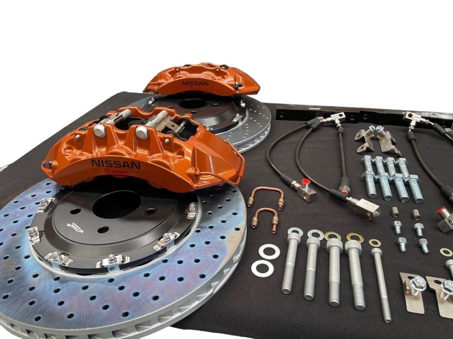 R35 GTR Brake Kit Conversion – Skyline R32/R33/R34 – J-Hook Rotors ...