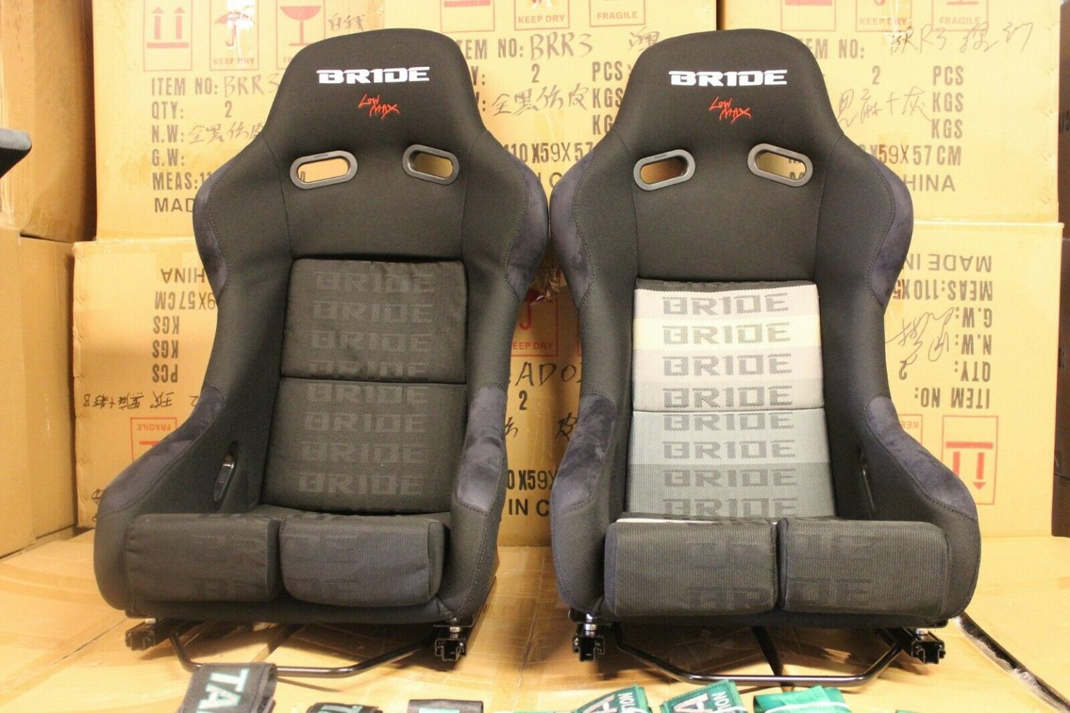 2x Bride VIOS II Fixed Carbon Seat – Gradient / Full Black, AU Stock ...