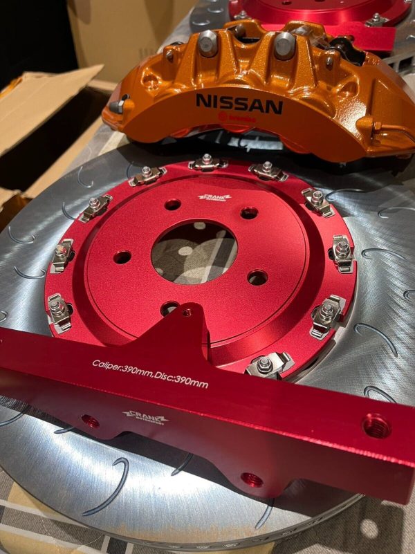 R35 GTR brake kit to suit Skyline R32 R33 R34 - Cross Drilled Discs ...