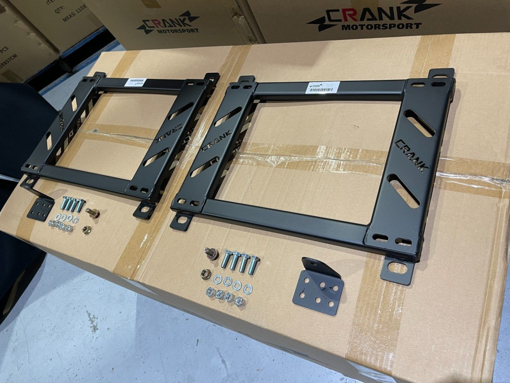 1x Crank Mini Cooper R36 F36 Seat adapter rail suit BRIDE RECARO SPARCO ...